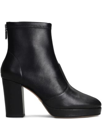 Lola Cruz bottines à talon épais 90 mm - Noir