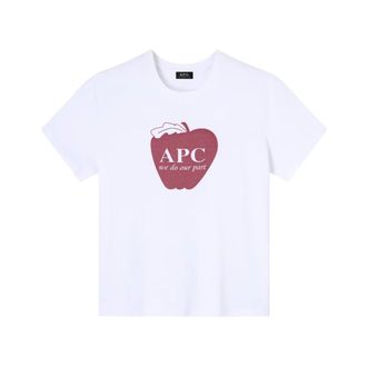 A.P.C. A.p.c., Herren, Oberteile, Wei&szlig;, LGr&ouml;&szlig;e