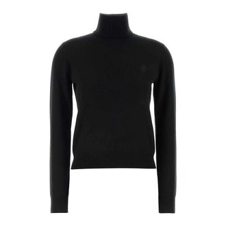 Gucci L/S High/Kn TOP - - Knitwear - Damen - Schwarzk - M
