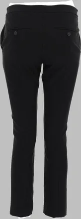 Vince Cotton-Blend Trousers - Black