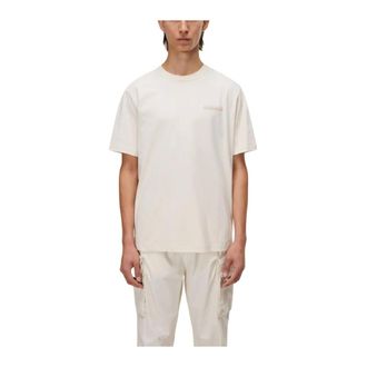 Napapijri Homme, Tops, Beige, Taille: 2XL T-Shirt Imprim&eacute; Manches Courtes Col Rond