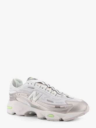 New Balance Mens 1000 Mesh Sneakers White Mesh-Gomma Trainers Mesh/gomma