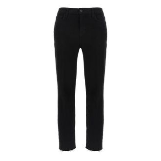 L'agence Femme, Jeans, Noir, Taille: W27 Sada High Waist Crop Jeans