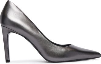Calvin Klein High Heels Calvin Klein Ess Stiletto 90 Met Lth HW0HW03436 Dunkelgrau