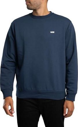 Vans Homme Sweat-Shirt avec Logo sur La Poitrine Gauche, Dress Blue, M