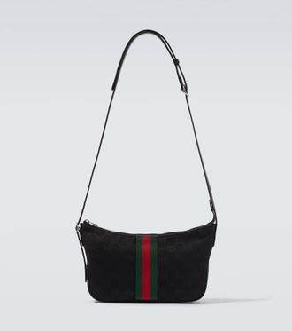 Gucci Sac &agrave; bandouli&egrave;re Lunetta GG Canvas Small