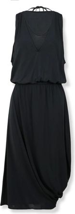 Christophe Lemaire Femme, Robes, Noir, Taille: 38 FR Abito midi