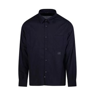 C.P. Company C.p. Company, Homme, Chemises, Bleu, Taille: XL Pocket Shirt