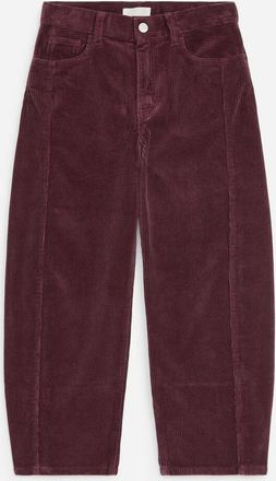 Arket Barrel-Hose Aus Cord -Rot
