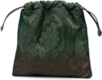 Etro Clutch - Gr&uuml;n