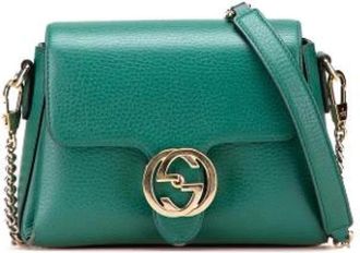 Gucci Sac bandouli&egrave;re Pre-owned - Femme - Pre-owned - Vert - Taille: ONE Size