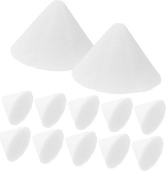 DOITOOL 50 Stück Brennofen Stütznägel aus Aluminiumoxid Hochtemperaturbeständige Keramik Firing Studs Brennwerkzeug für Keramik Töpferofen Brennstützen Kompak