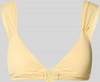 Neo Noir Bikini-Oberteil mit breiten Tr&auml;gern Modell ZADIE SOLID