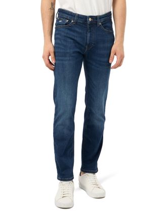 Tommy Jeans Men Ryan Slim STR AI0255 DM0DM21892, Denim (Denim Dark), 28W / 30L, Denim (Denim Dark), 28 W/30 L