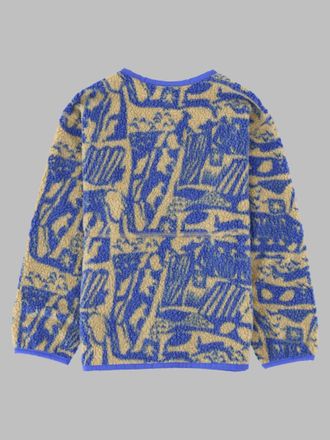 Patagonia Recycled Polyester Shearling Jacket - Blue