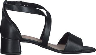 Tamaris Femme 1-28235-42 Sandale à Talon, Cuir Noir, 38 EU