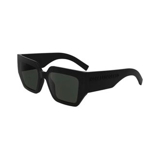 Karl Lagerfeld Femme, Accessoires, Noir, Taille: 53 MM Kl6166S 001 Lunettes de soleil