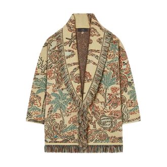 Alanui Femme, Pulls, Multicolore, Taille: 38 FR Sketched By The Sea Cardigan