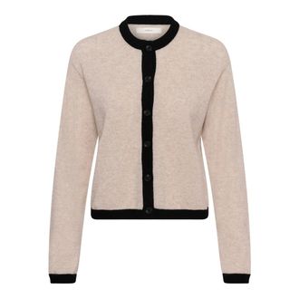 Inwear Monika Cardigan - Femme - Pulls - Beige - Taille: 44 FR