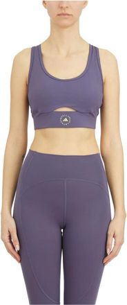 adidas by Stella McCartney Femme, Sport, Violet, Taille: 36 FR Training Cutout Sports Bra