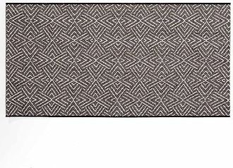 Douceur d'Intérieur Aztek rechteckiger Teppich (80 x 150 cm), flach gewebt