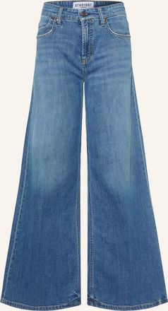 Cambio Cambio Flared Jeans Palazzo blau