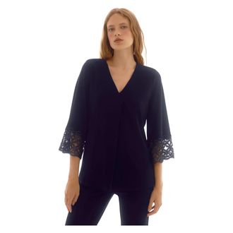 Joseph Ribkoff Jacke - - Blouses & Shirts - Damen - Blau - 6XL