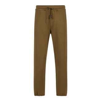 Iceberg Homme, Pantalons, Vert, Taille: XL Pantalon de jogging en molleton de coton coupe confort