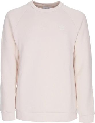adidas Wei&szlig;er Crew Neck Sweatshirt mit Iconic Logo - - Sport - Herren - Wei&szlig; - XL