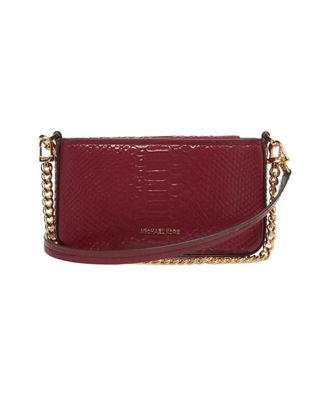 Michael Kors Hobo Bags - Croco-Effect Shoulder Bag - Gr. unisize - in Rot - f&uuml;r Damen