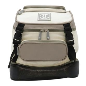 Chanel unisex, Pre-owned, Beige, Taille: ONE Size Sac &agrave; dos Vintage Pre-owned