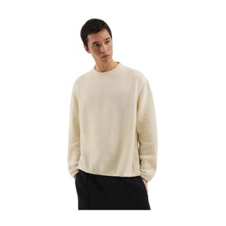 1989 STUDIO Beiger Pullover mit Rundhalsausschnitt - - Knitwear - Herren - Beige - L