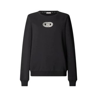 Liu Jo Damen, Sweatshirts & Hoodies, Schwarzk, LGr&ouml;&szlig;e