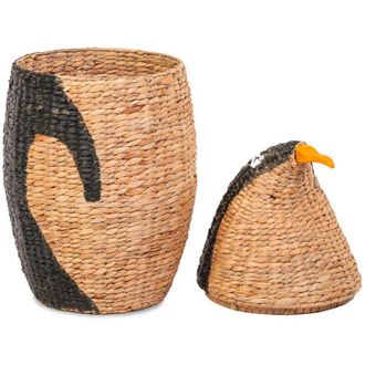 Maison Aubertin Maison Aubertin - Panier a linge manchot jacinthe deau
