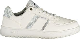 Gas Bianco Polyurethan Damen Sneaker