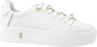 Patrizia Pepe Femme, Chaussures, Blanc, Taille: 39 EU Ppj358.27 Low-top Baskets