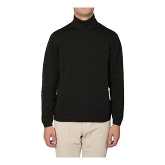 Alpha Studio Rollkragenpulloer - - Knitwear - Herren - Schwarzk - XL