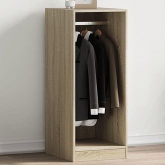 vidaXL Garde-robe ch&ecirc;ne sonoma 48x41x102 cm bois ding&eacute;nierie Vidaxl Sonoma oak