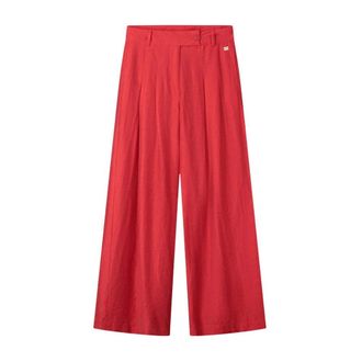 Pom Amsterdam Damen, Hosen, Rot, SGr&ouml;&szlig;e