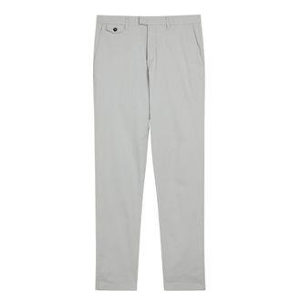 Ted Baker Haydae Slim Fit Chino-hose Aus Strukturiertem, Grauem Material