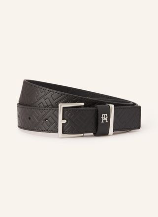 Tommy Hilfiger Lederg&uuml;rtel schwarz