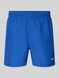 Nike Badeshorts mit Logo-Stitching und Eingrifftaschen