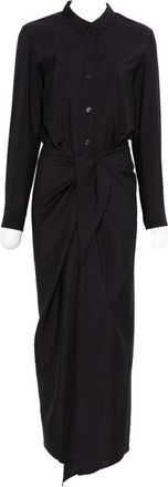 Emporio Armani Robe Au Genou - Bleu