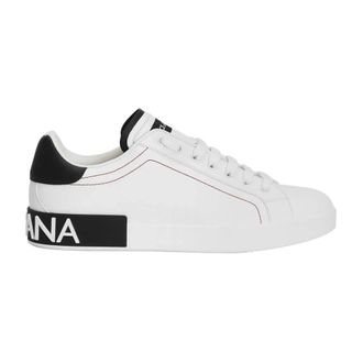 Dolce & Gabbana Homme, Chaussures, Blanc, Taille: 40 EU Portofino Baskets