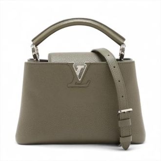 Louis Vuitton Pre-owned Capucines BB Handtasche - - Pre-owned - Damen - Gr&uuml;n - ONE SIZE