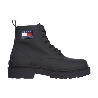 Tommy Jeans Schwarze Schn&uuml;rstiefeletten f&uuml;r Herren - - Shoes - Herren - Schwarzk - 45 EU