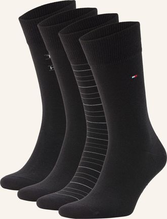 Tommy Hilfiger 4er-Pack Mit Geschenkbox schwarz