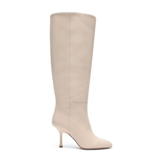 Stuart Weitzman Femme, Chaussures, Beige, Taille: 37 1/2 EU Madison Boot 85