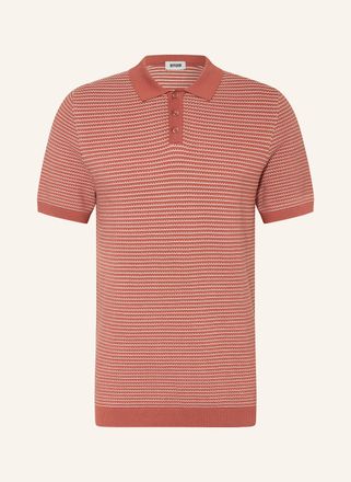 Drykorn Drykorn Strick-Poloshirt Triton Regular Fit rot