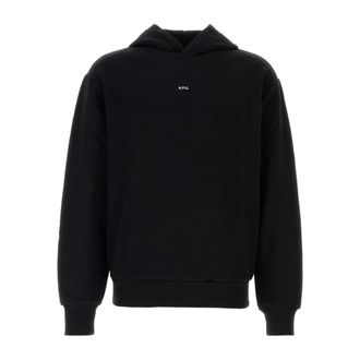 A.P.C. Baumwoll-Sweatshirt - - Sweatshirts & Hoodies - Herren - Schwarzk - S